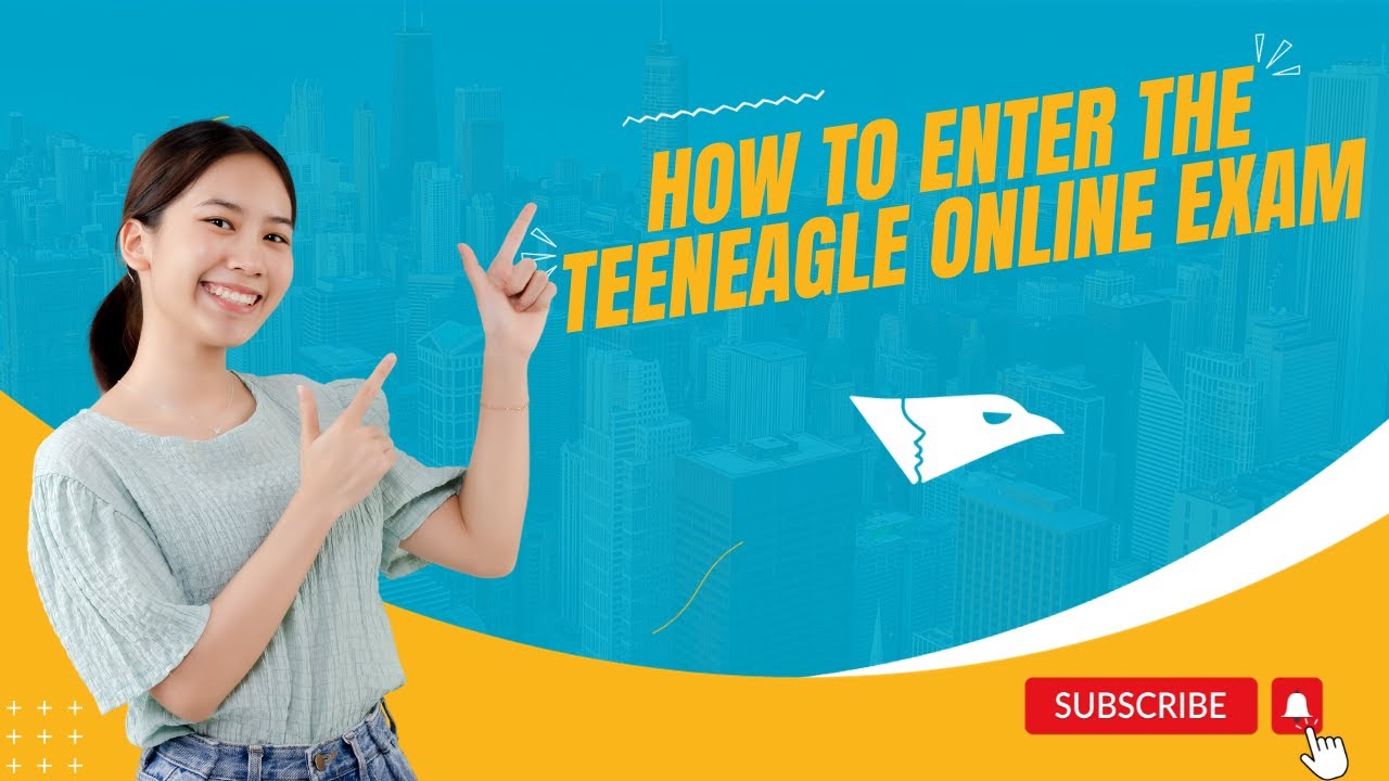 HOW to ENTER the TEENEAGLE ONLINE EXAM - YouTube