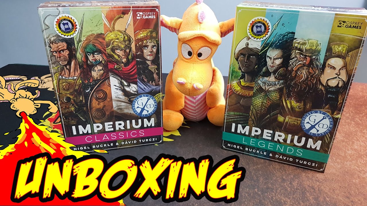 Imperium: Classics + Legends - Unboxing - YouTube