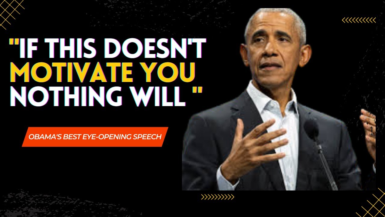 One of The Greatest Speeches Ever by President Obama | Best Eye Opening ...
