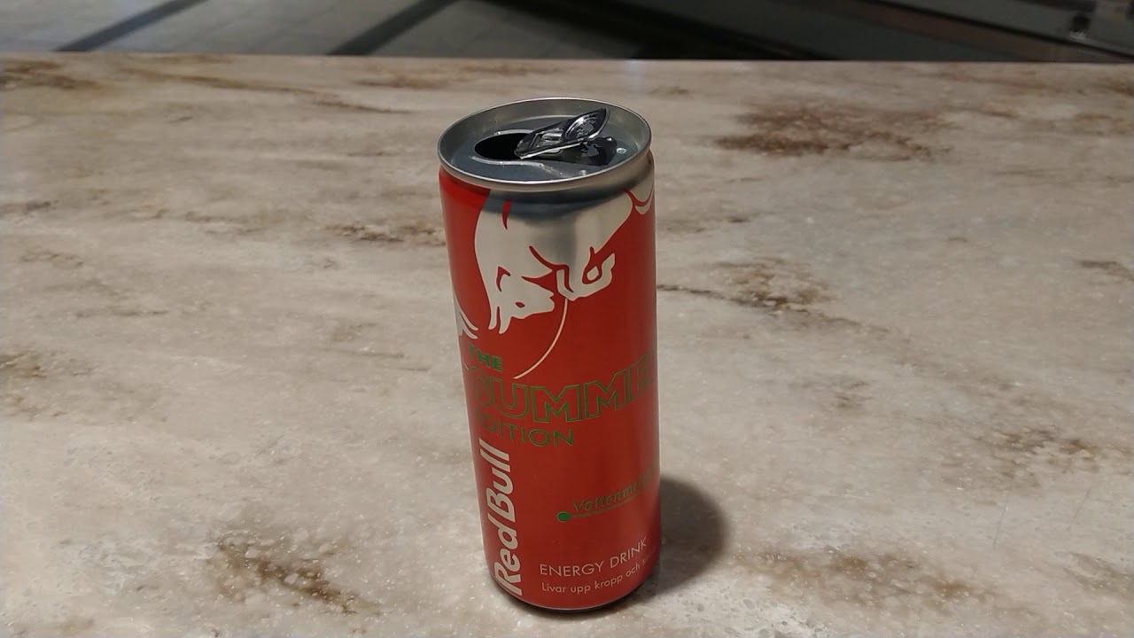 Vi testar Red Bulls nya sommaredition Vattenmelon - YouTube
