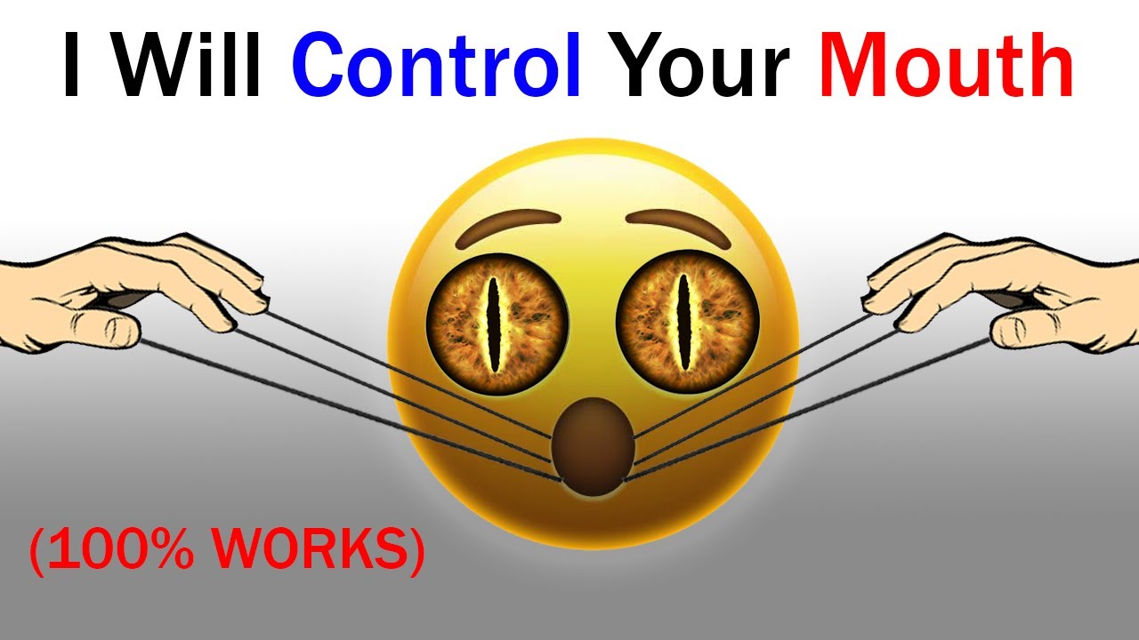 This Video Will Control Your Mouth For 10 Seconds! (100% Real) - YouTube