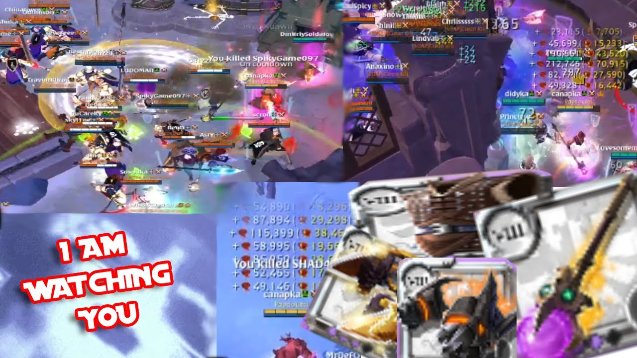 coming out of nowhere // albion online - YouTube