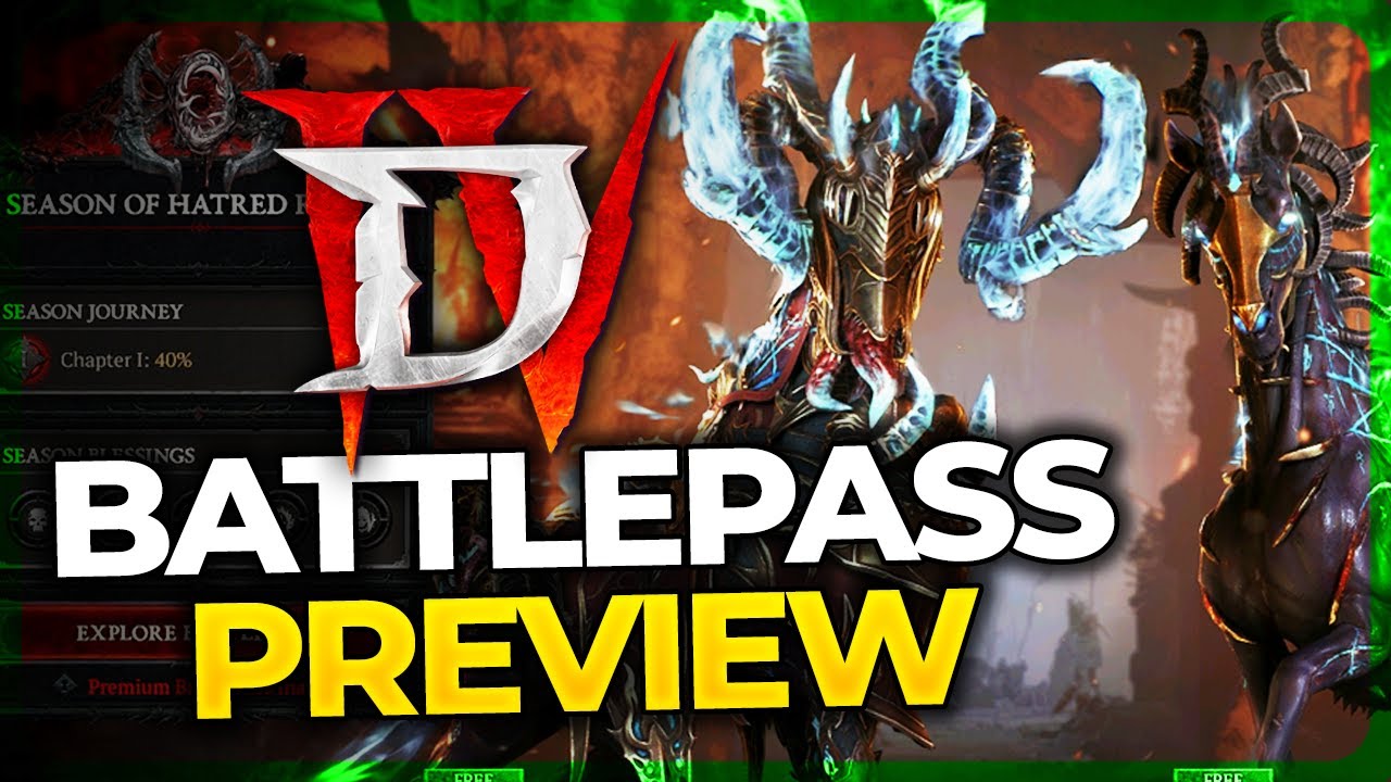 Is This The BEST Diablo 4 Battle Pass Yet? - Diablo 4 Vessel of Hatred ...