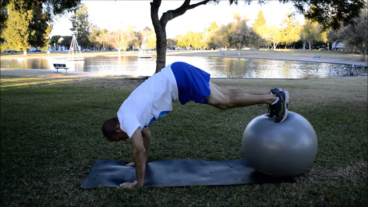 Exercise Ball Pike - YouTube