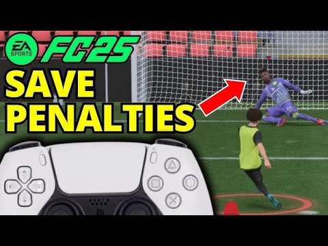 How to SAVE PENALTIES in EA Sports FC 25 SECRET TIPS | Penalty Save ...