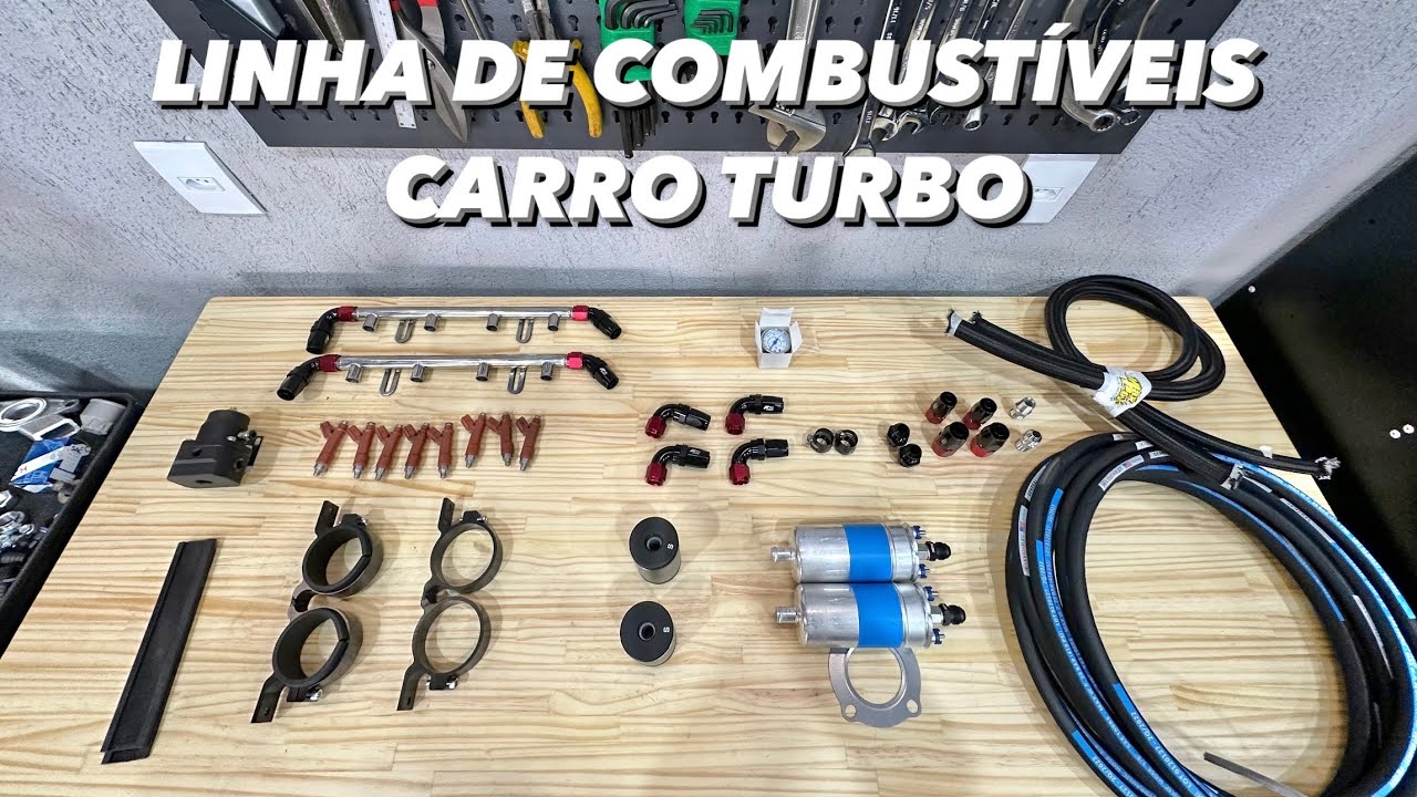 COMO FAZER LINHA DE COMBUSTÍVEL DE CARRO TURBO ECONOMIZANDO - YouTube