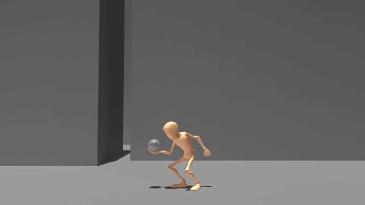 Ball Throw Animation - YouTube