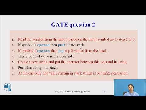 Data Structure - Stack - GATE Questions - YouTube