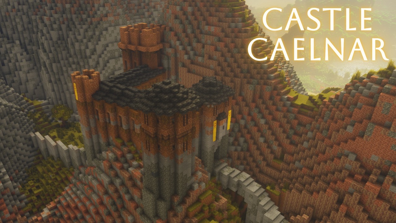 Minecraft Castle inspired by the Eyrie - Castle Caelnar - YouTube