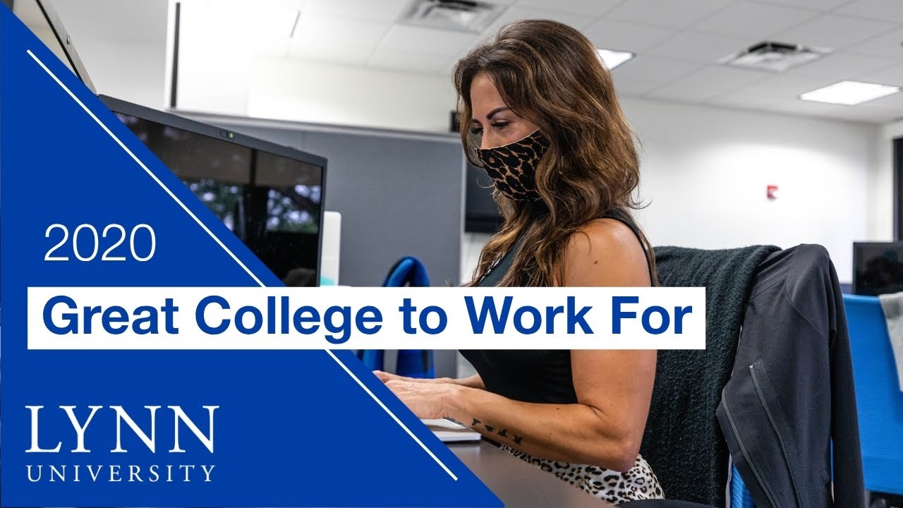 2020 Great College to Work For - YouTube