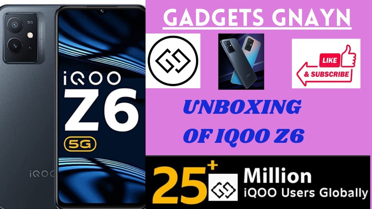 iQOO Z6 5G Unboxing First Impressions | Review ⚡Snapdragon 695 5G⚡ ...