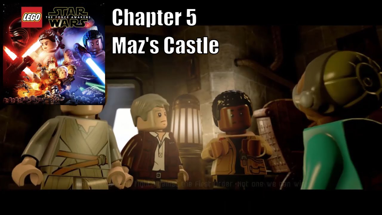 Maz's Castle - Chapter 5 (Lego Star Wars: The Force Awakens) - YouTube