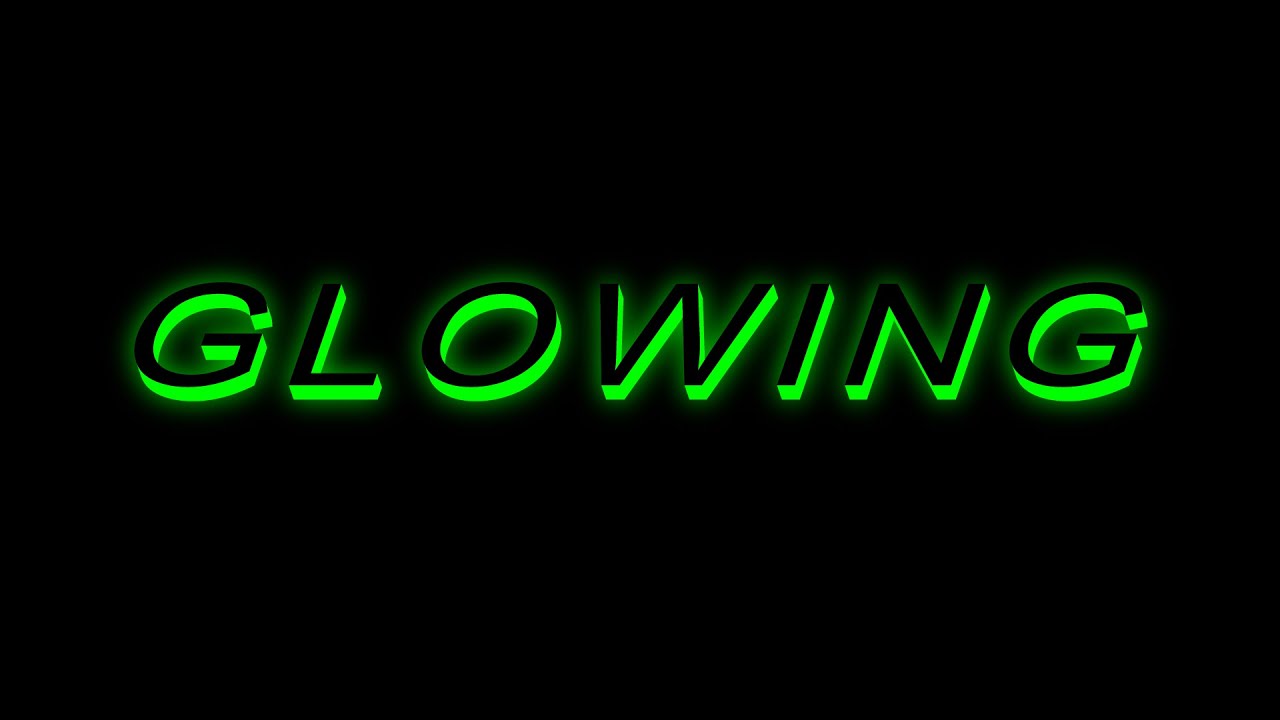 Create Glowing 3D Neon Text Effect In Adobe Illustrator CC | Knack ...