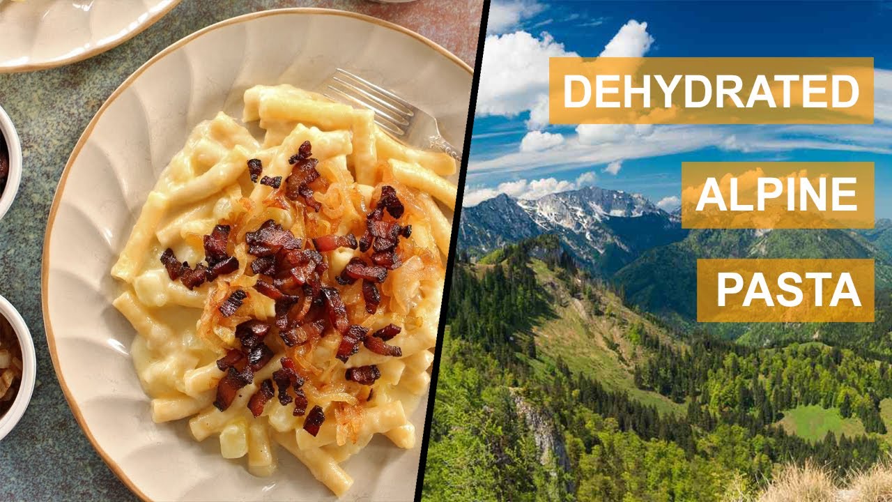 Alpine Pasta | Dehydrated Backpacking Recipe - YouTube