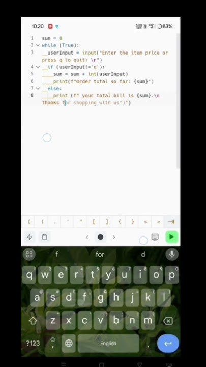 Shortsvideo Phython Coding Programming Create A Calculator By Using Python Code Youtube