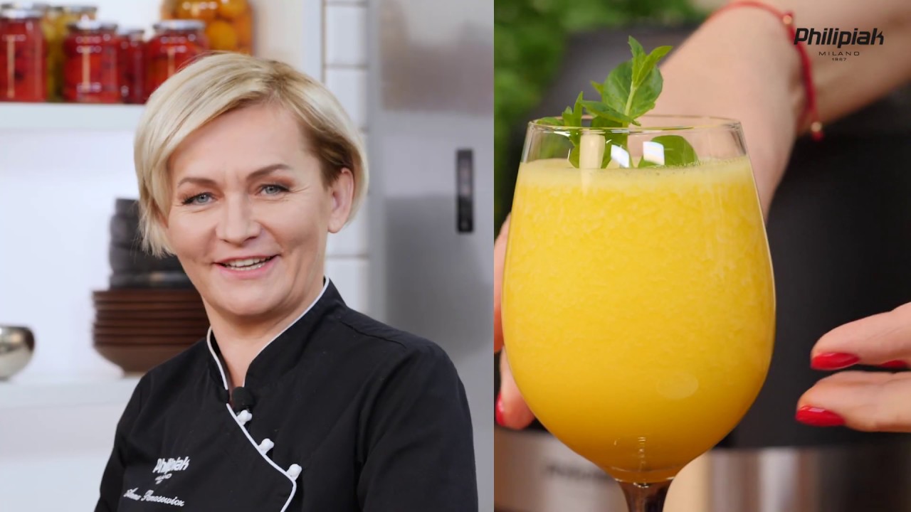 Blender Philipiak Storm II - SOK POMARAŃCZOWY - YouTube