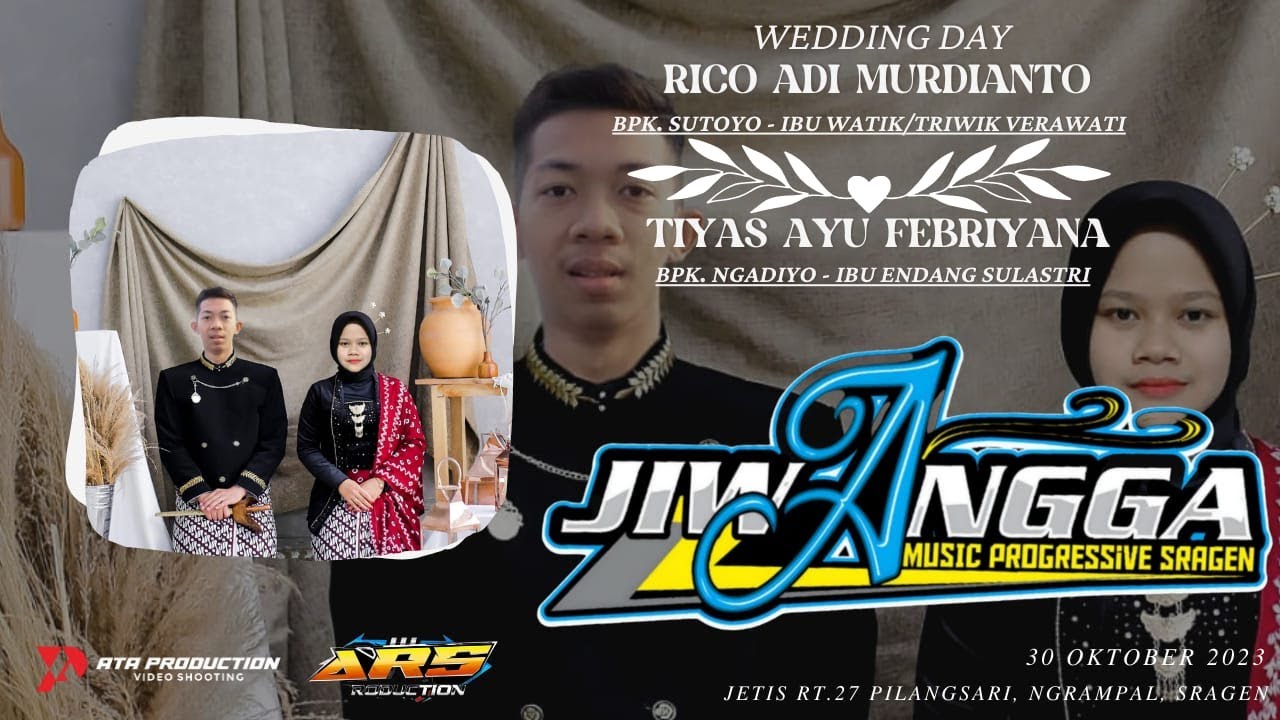 LIVE CAMPURSARI JIWANGGA || WEDDING RICO & TIYAS || ARS JILID 6 || ATA PRODUCTION - YouTube