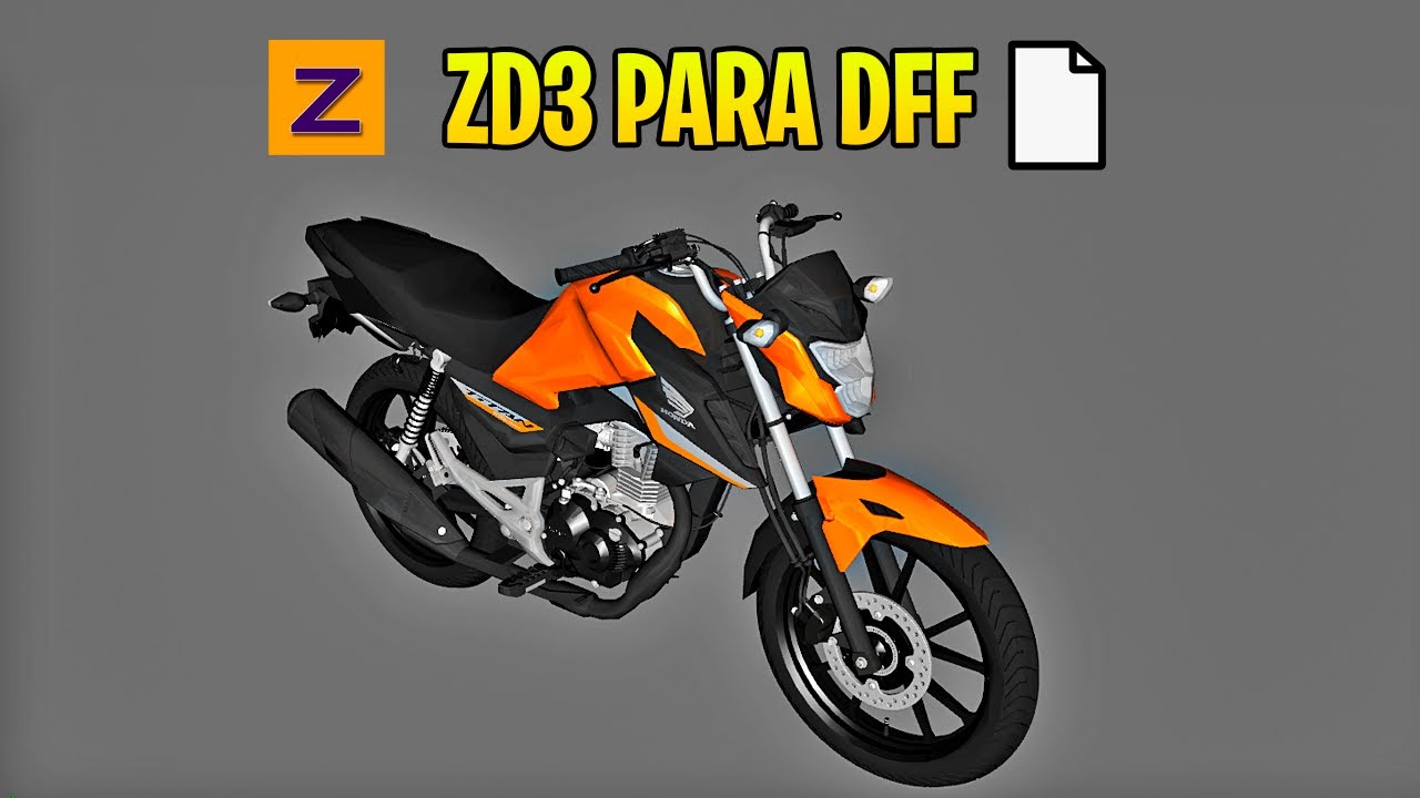 COMO CONVERTER ARQUIVO Z3D PARA DFF NO ZMODELER - YouTube