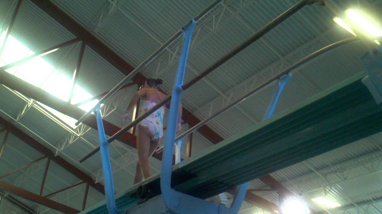 Diving board - Andrea (indoor pool) - YouTube