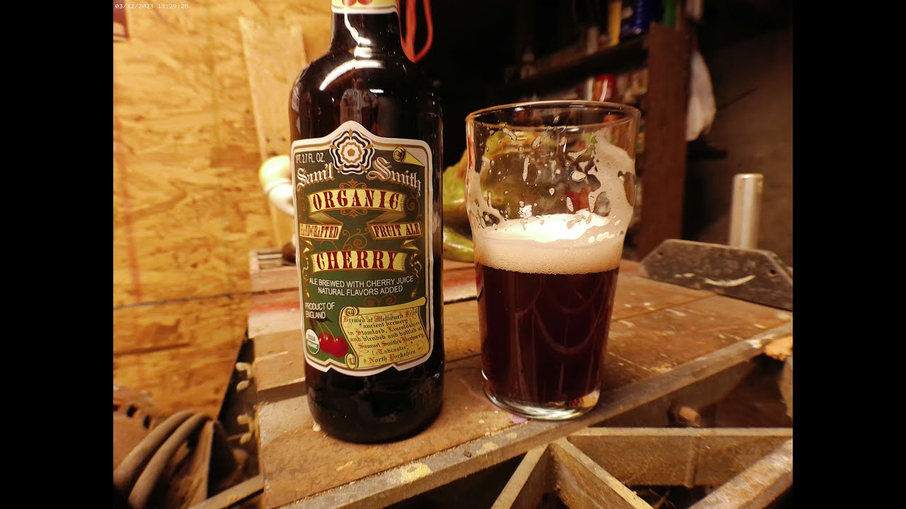 Samuel Smith's Organic Cherry Fruit Ale - Product of the U.K. - 5.1% ...