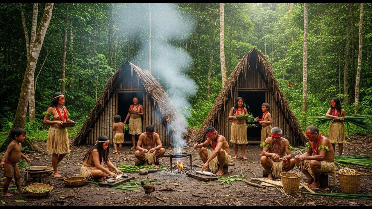 Built by Hand How an Amazon Tribe Creates a Home From NothingHigh ...