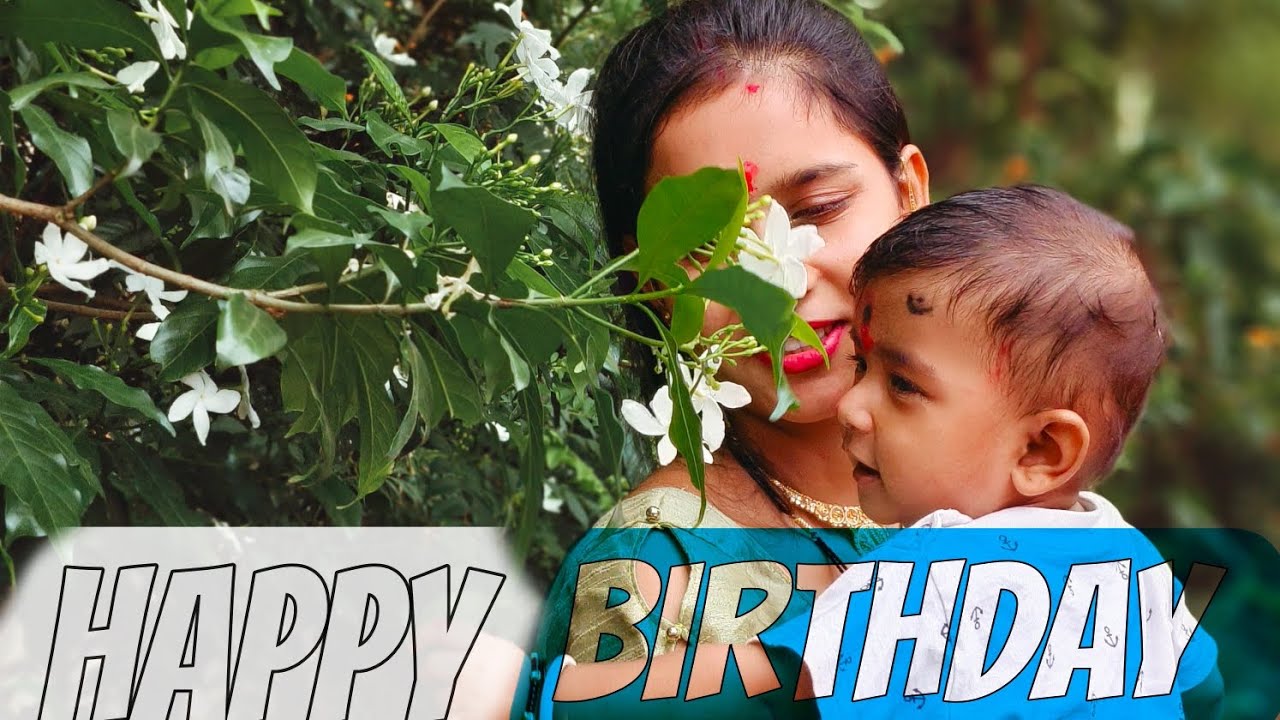 one year complete..🎉 first birthday || baby birthday..all time memories ...