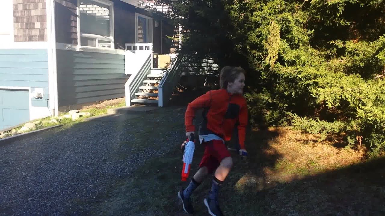 Nerf War Ep 3 Hunger Games#1 - YouTube
