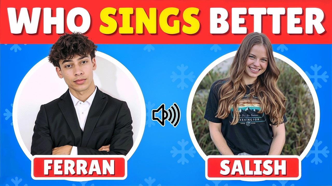 Vocal Showdown! Nidal Wonder vs Salish Matter vs King Ferran vs MrBeast ...