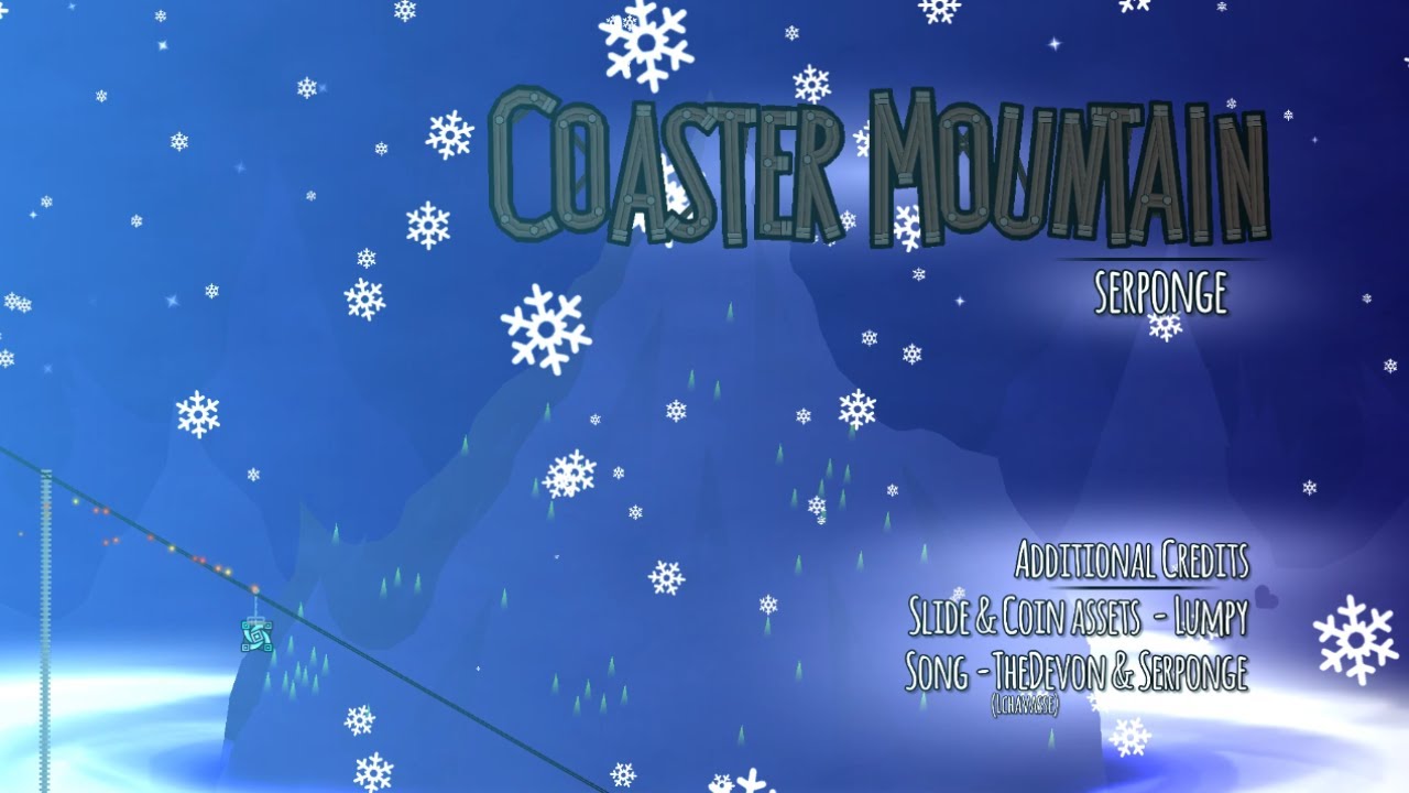 Coaster Mountain 100% by Serponge | Geometry Dash - YouTube