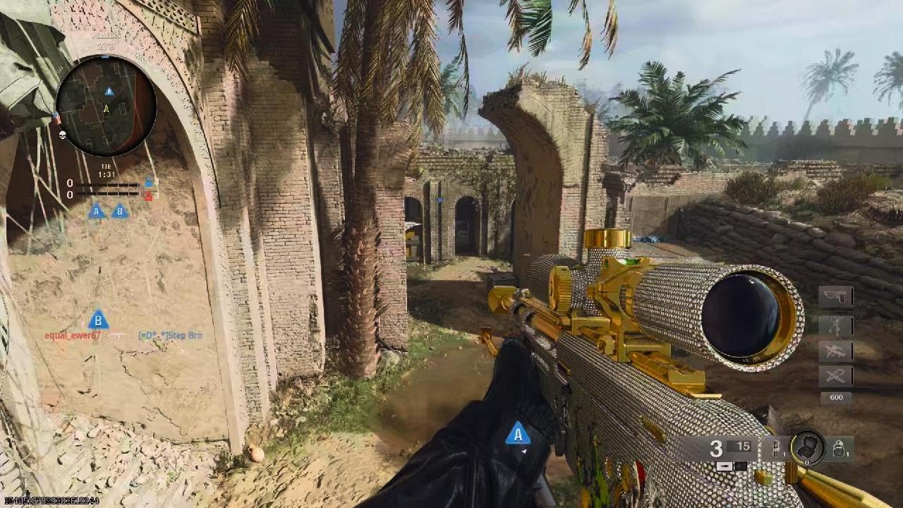 Call of Duty Bo6 trickshot map Babylon - YouTube
