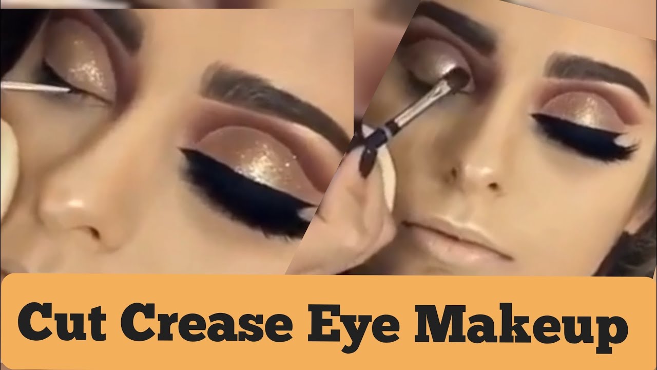 Cut Crease Eye Makeup | Trending Makeup Look | Eye Makeup Tutorial ...
