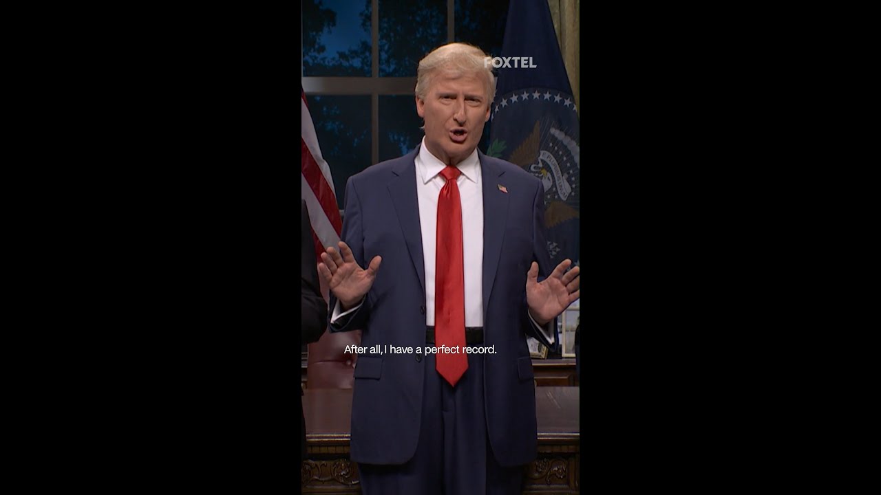 Oval office meeting 🤝 #SNL - YouTube