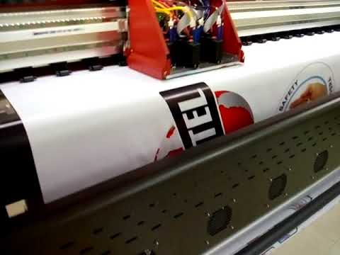 Worlds largest printing machine for industrial use - YouTube