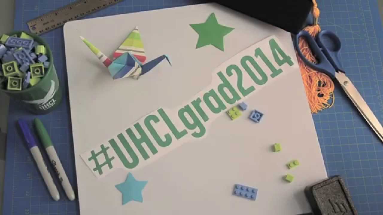 How will UHCL Hawks decorate their graduation mortarboards? - YouTube