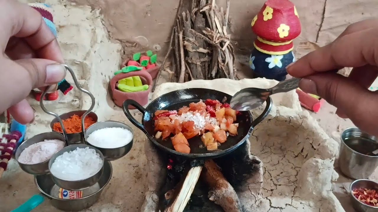 Miniature desi style chatani | three type of chatni recipe | Chhota ...