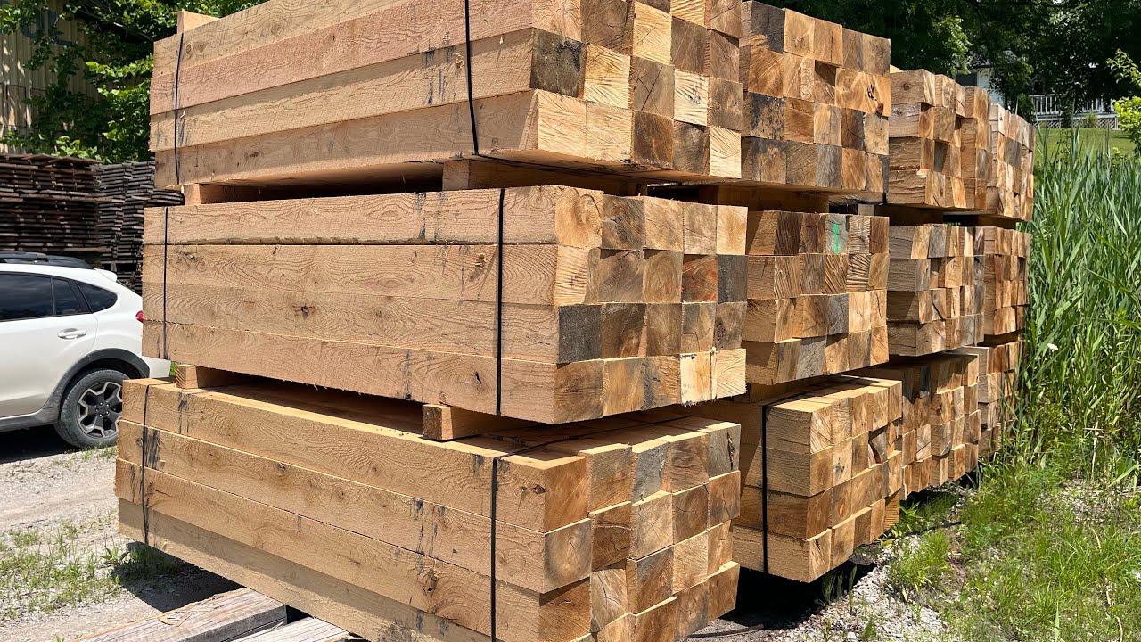 Sawing Red Oak Grade Lumber, Railroad Ties, and Poplar Orders! #173 ...