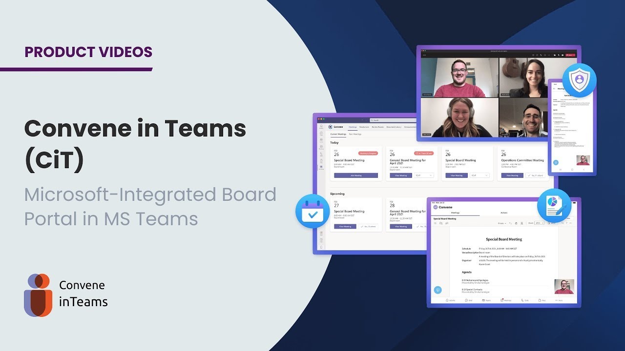 Convene in Teams (CiT) - The Microsoft-Integrated Board Portal Solution ...