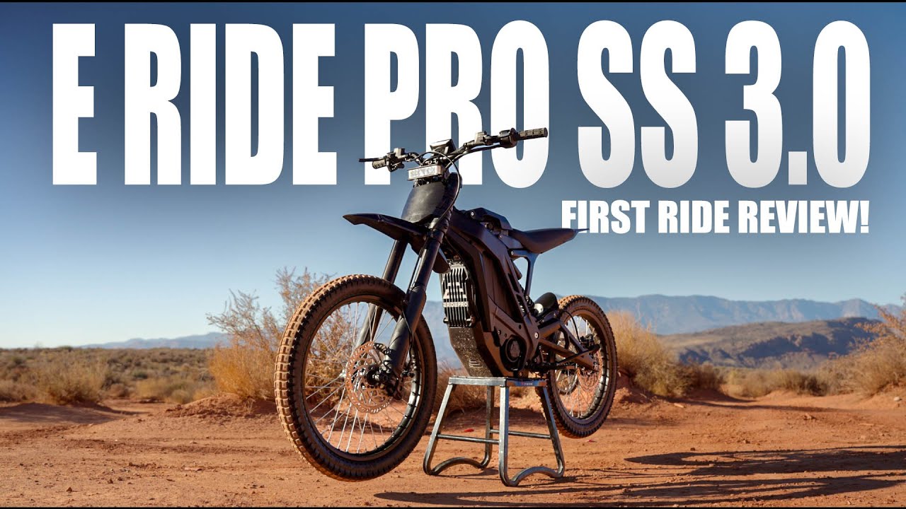 E Ride Pro SS 3 0 First Ride Review - YouTube