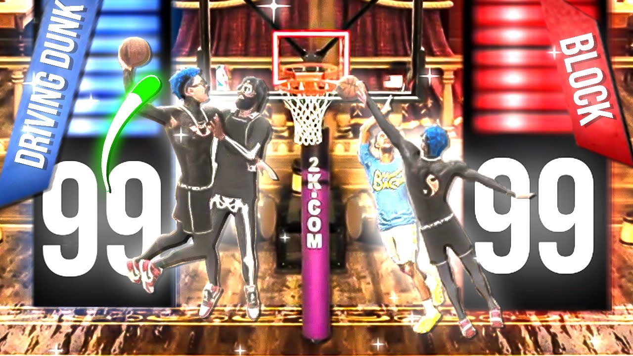 The Build with a 99 BLOCK and 99 DRIVING DUNK in ONE on NBA2K23 - YouTube