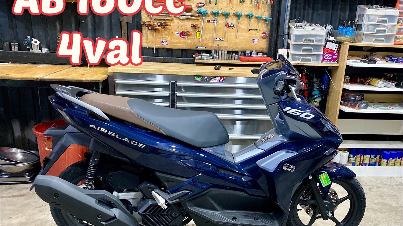 Trãi nghiệm Ab 160cc 4VAL Quá Mạnh Và Quá Im l Sinh Cây Cám l - YouTube