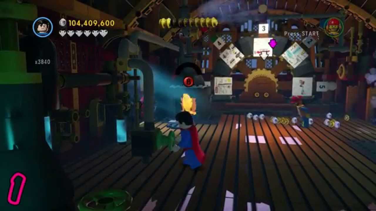 The Lego Movie Videogame - #10 Inflitrate The Octan Tower 100% ...