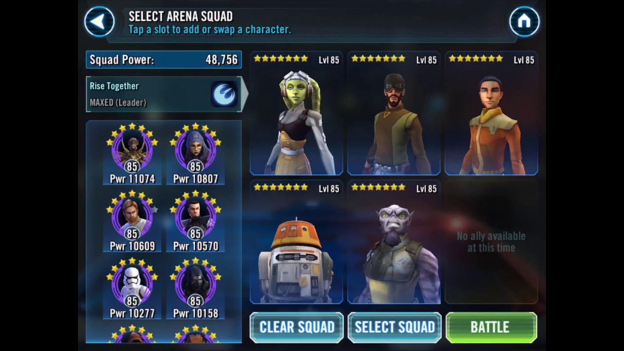 Phoenix Squadron in the Arena - YouTube