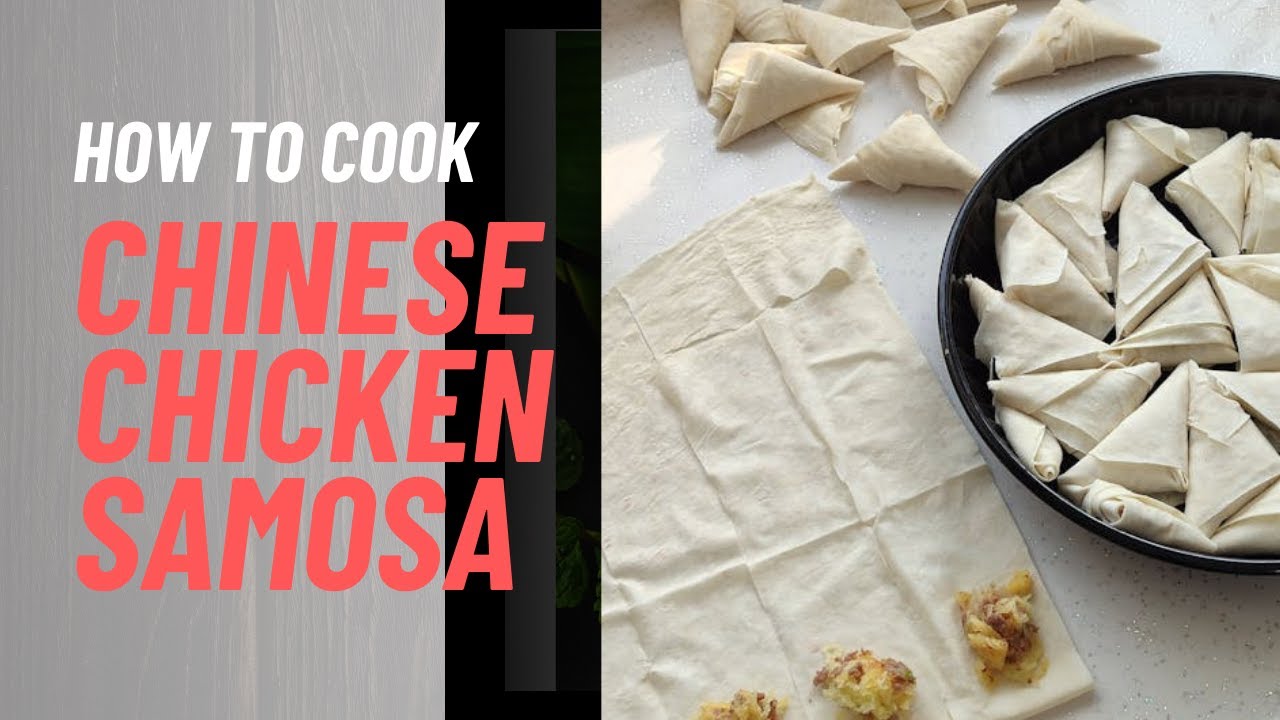 Making chinese chicken samosa- Homemade Recipie - By Abbas - YouTube