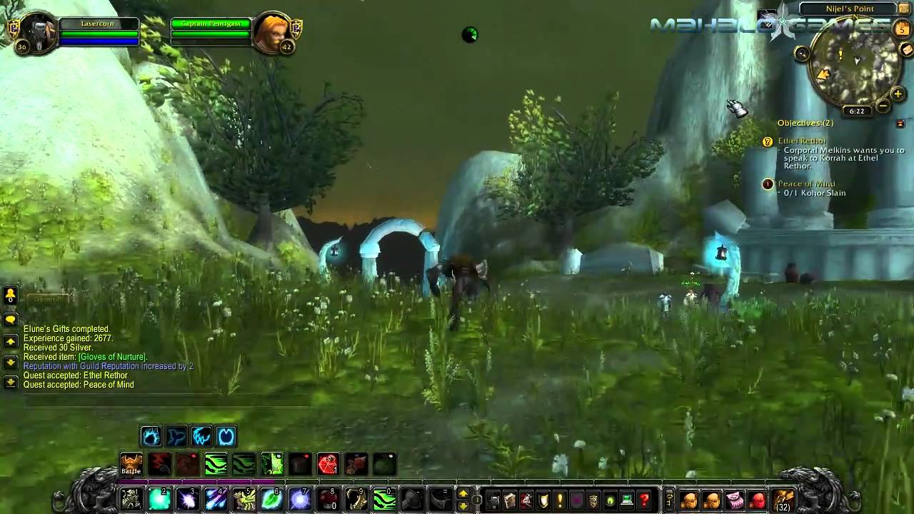 WoW Cataclysm Walkthrough Desolace (Alliance) Part 1 - YouTube