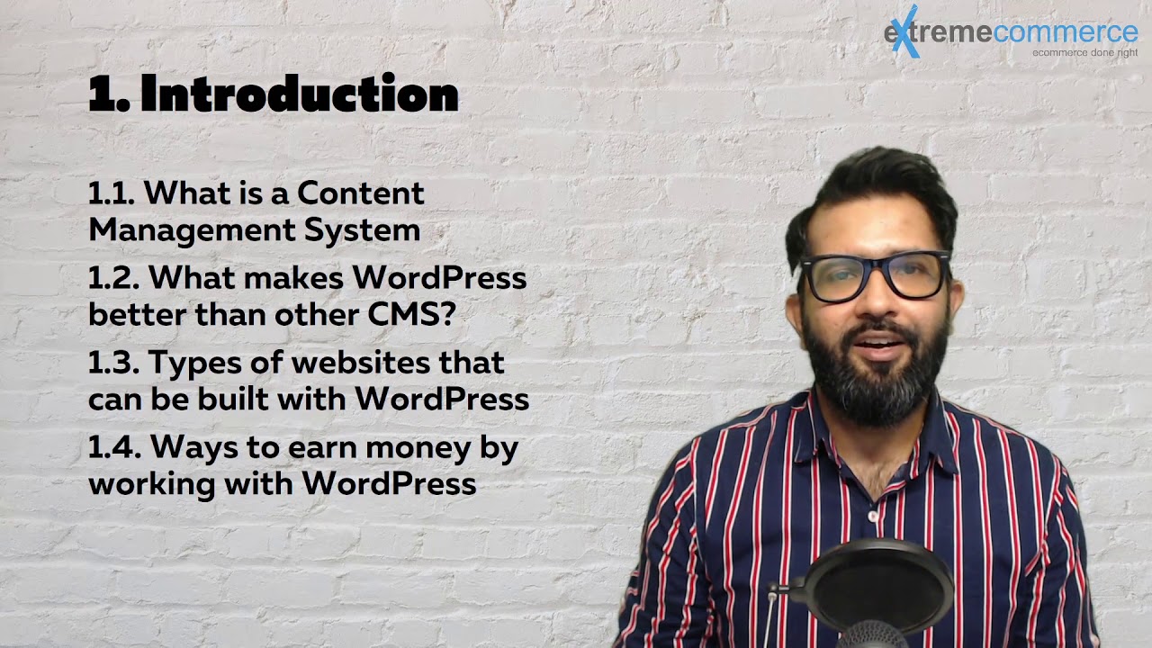 02: Introduction | Wordpress | VBC Extreme Commerce - YouTube