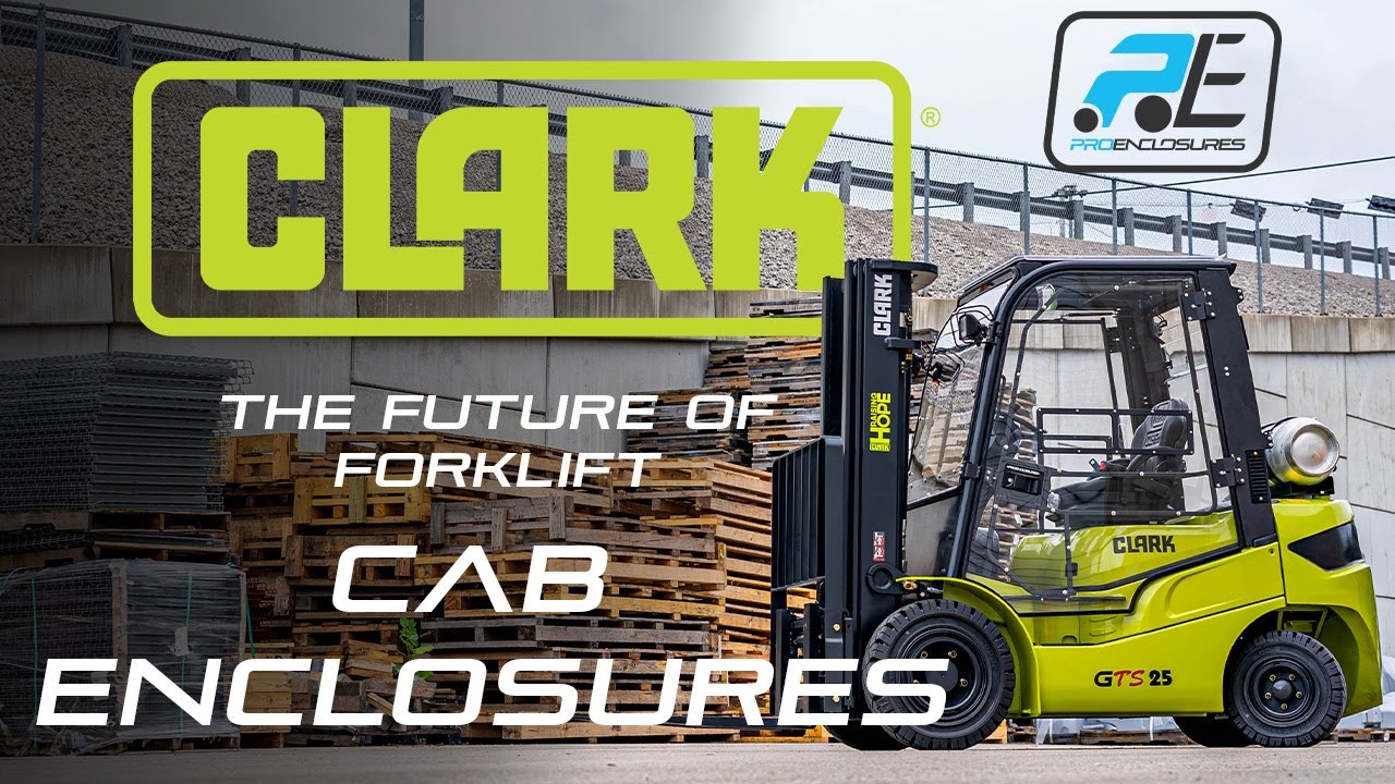 Clark Forklift Cab Enclosure - Durable, Weather-Ready Protection - YouTube