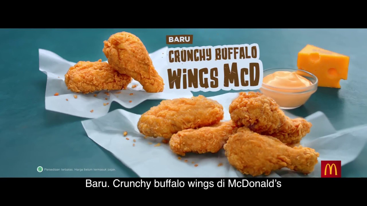 McD - Crunchy Buffalo Wings - YouTube