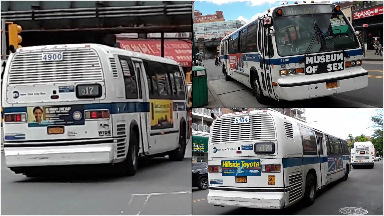 MTA: NovaBus RTS-06's [4900]/[4906]/[5164]|New Flyer C40LF [652] Q17 ...