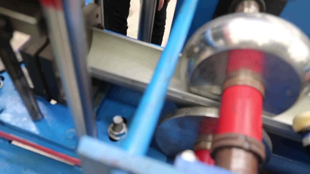 Automatic Gutter Roll Forming Machine - YouTube