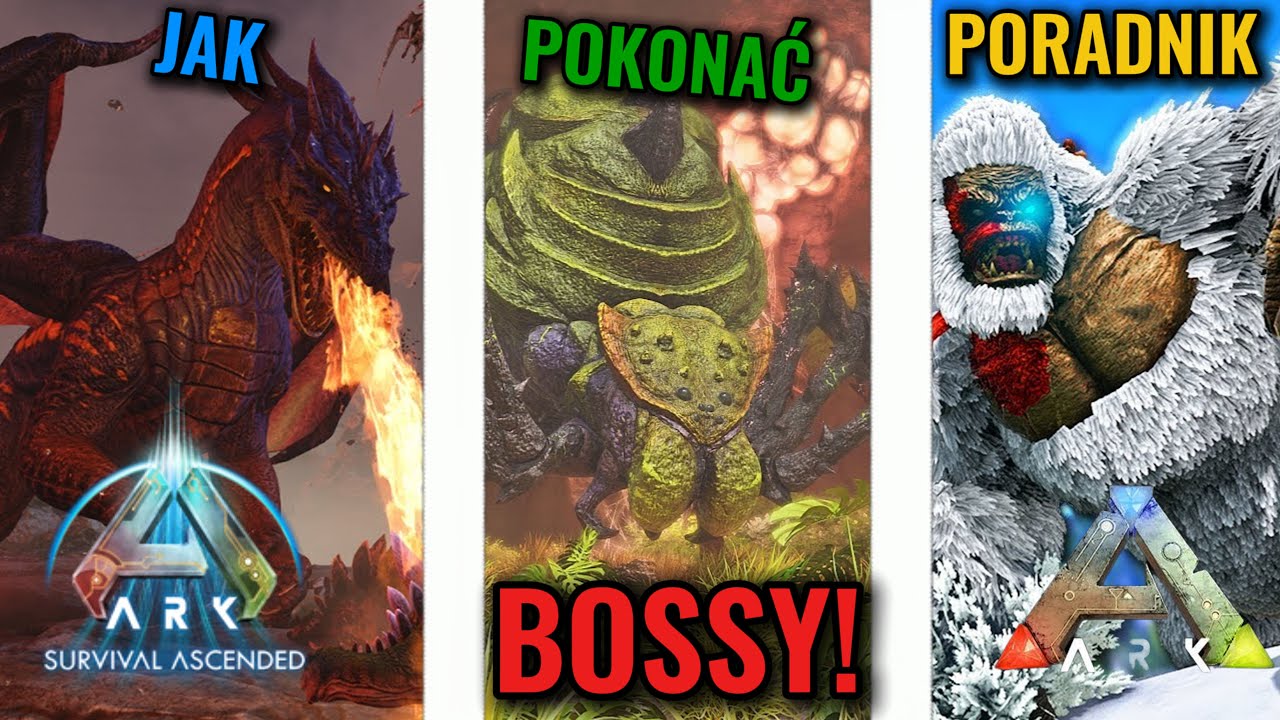 ARK: PEŁNY PORADNIK: jak pokonać WSZYSTKIE bossy na THE ISLAND | ARK ...